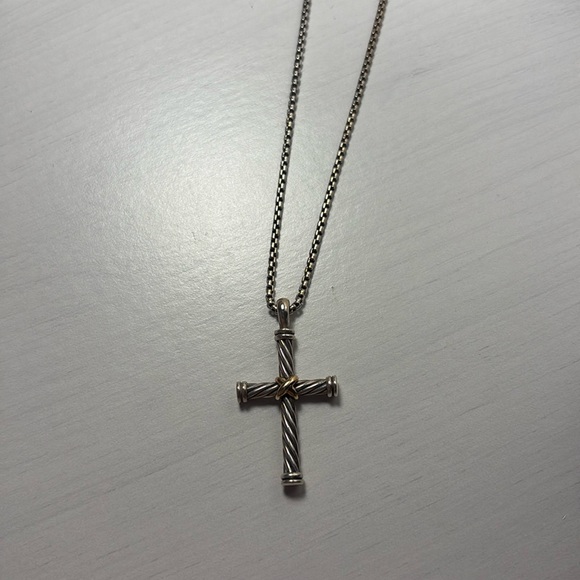 David Yurman | Accessories | David Yurman Cable Cross Pendant | Poshmark